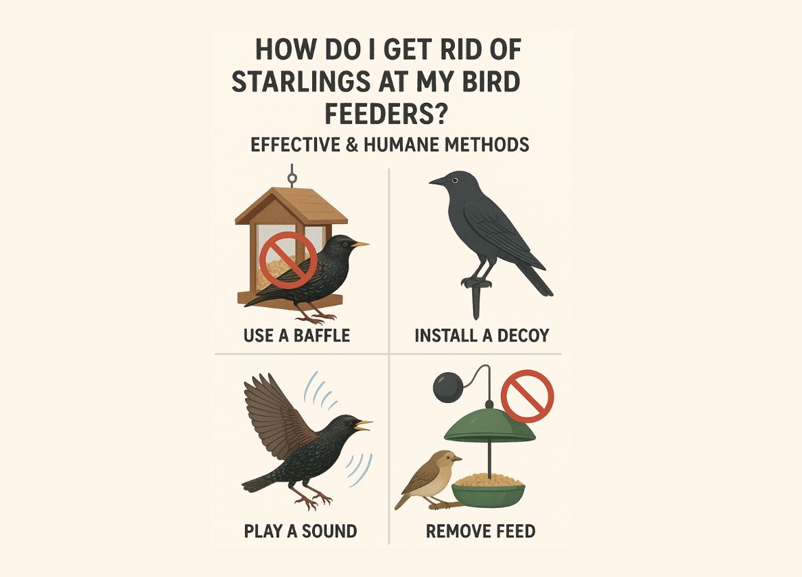 How Do I Get Rid Of Starlings At My Bird Feeders- Effective & Humane ...